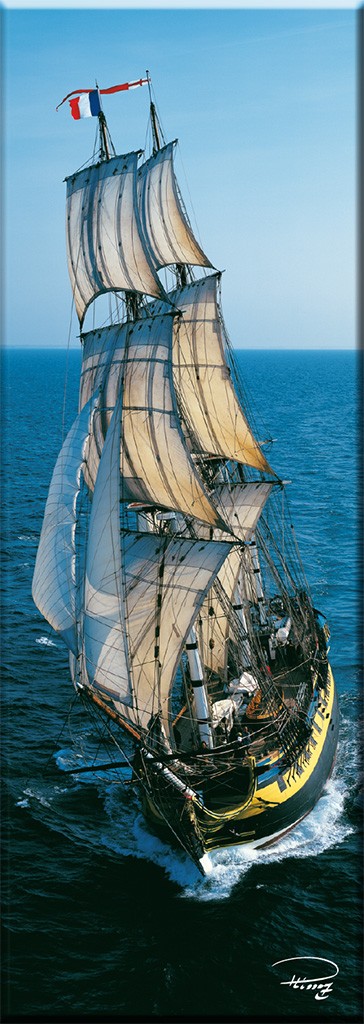 Magnet, HMS The Rose • Galerie Plisson - La Trinité-sur-Mer