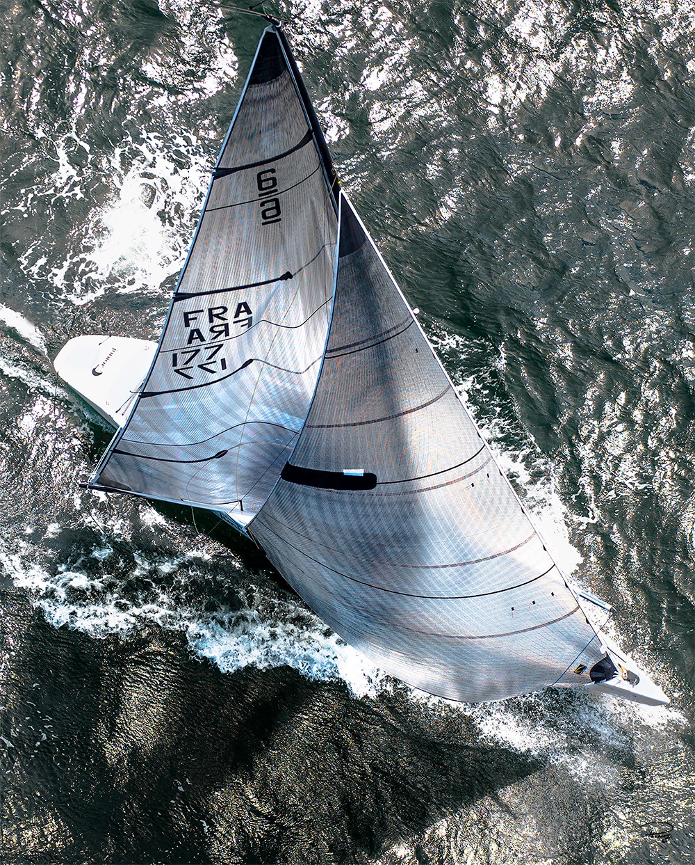 Photo on canvas - Triptych of boats - Philip Plisson • EI. Philip ...