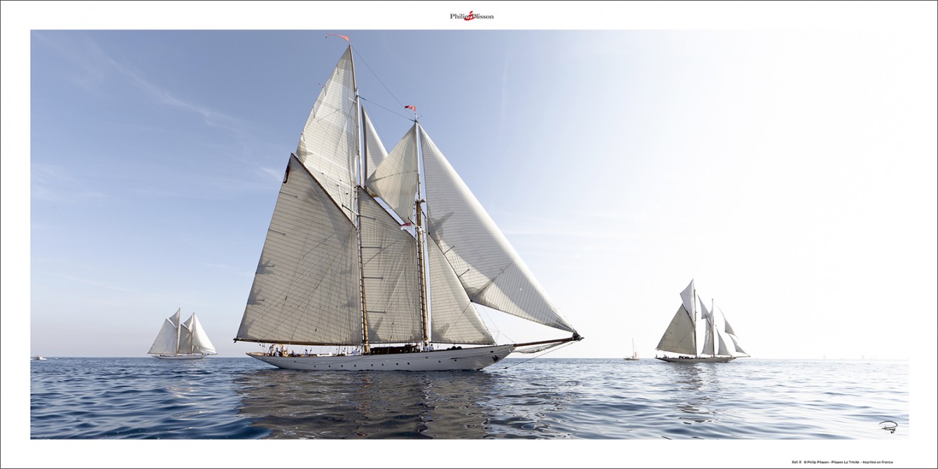 Poster photo - Classic boats - Philip Plisson • Galerie Plisson - La ...