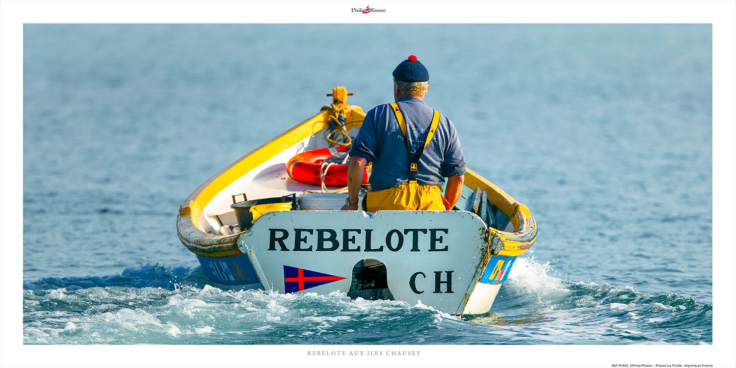 Poster photo - Rebelote in the Chausey Islands - Philip Plisson • EI ...